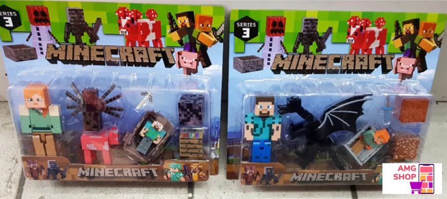 Dva seta Minecraft igračaka za 1500 dinara- odličan poklon - Dva seta Minecraft igračaka za 1500 dinara- odličan poklon