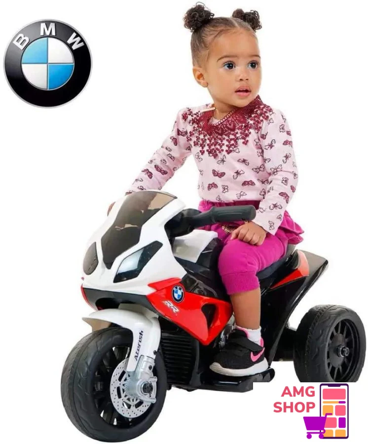 Elektricni motocikl za decu BMW crveni i plavi - Elektricni motocikl za decu BMW crveni i plavi