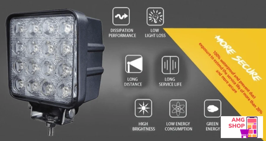 FULL LED Reflketor 48W Super - ! - FULL LED Reflketor 48W Super - !