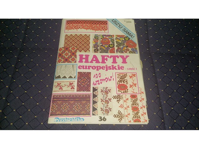 Evropski vez/Hafty europejskie