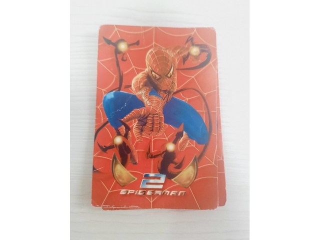 SPIDER MAN SPAJDERMEN KARTE