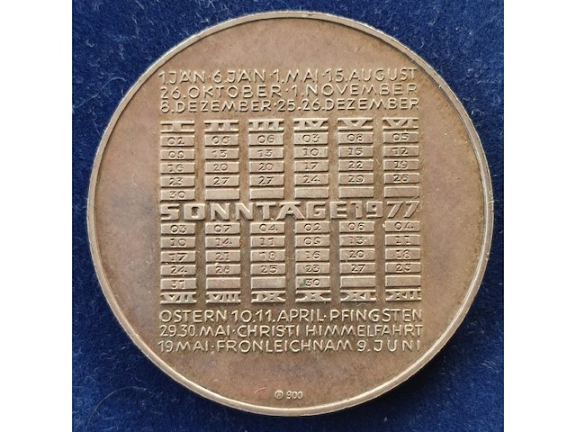 Austrijska srebrna medalja