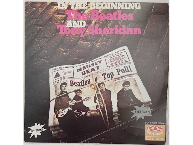 BEATLES and TONY SHERIDAN - 2LP In the beginning