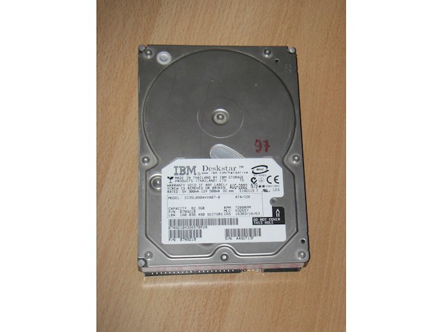 IBM Deskstar 80GB ATA hard disk
