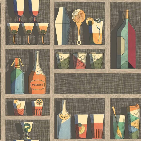 Cocktails Wallpaper 114/23043 by Cole & Son