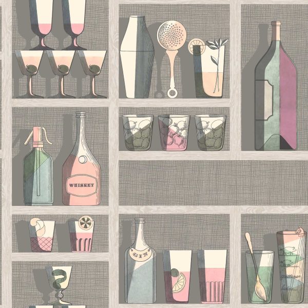 Cocktails Wallpaper 114/23044 by Cole & Son