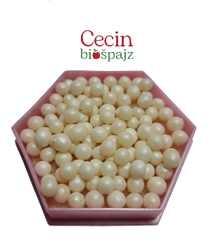 Perlice sedef bele br. 2 15g Iris