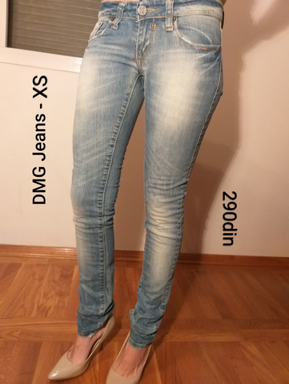DMG Jeans ženske farmerke džins XS/34