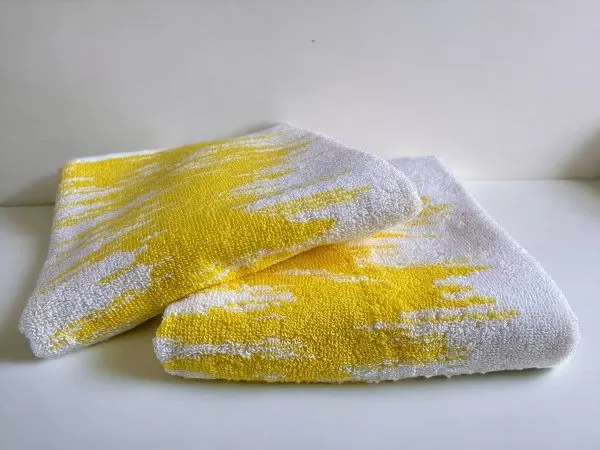 Peškir Abstract Žuti 70x130cm