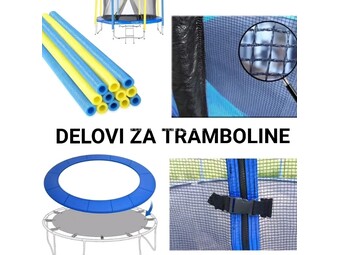 Delovi za tramboline, mreza, šipka, obrub!