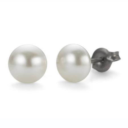 Ženske oliver weber sensitive pearl flat mini cream mindjuše sa swarovski perlama ( s24015.620 )