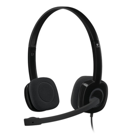 Logitech slušalice sa mikrofonom H151 stereo On Ear 981-000589