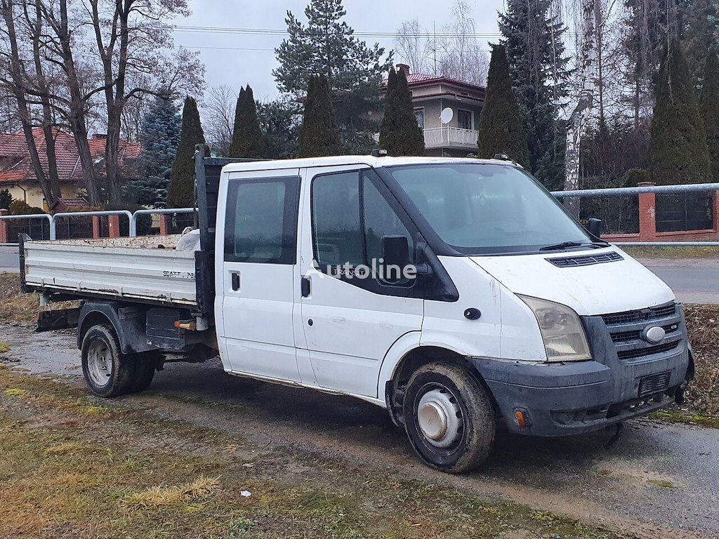 Ford Transit Doka / Dubel Kabina Wywrotka/Kiper 3-Str Oryginał ! Kli kamion kiper < 3.5t