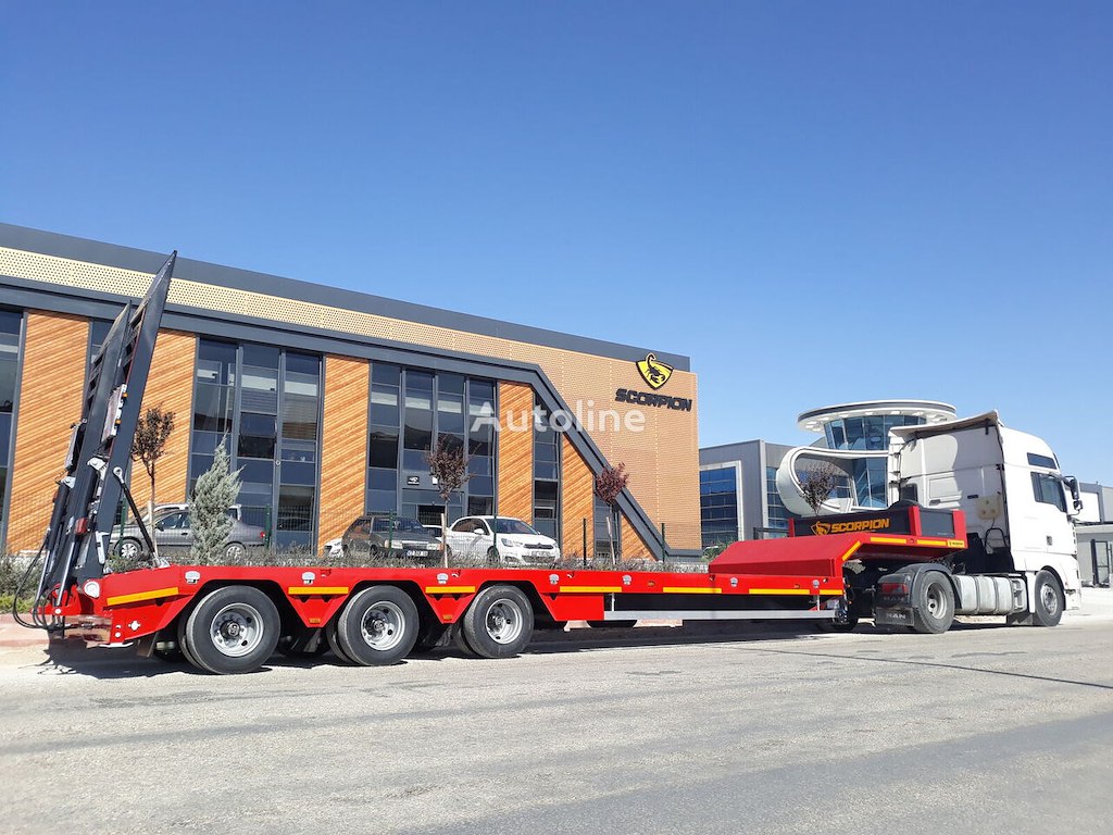 Nova Scorpion Trailer 2023 NEW 3 AXLE (MANUFACTURER COMPANY) poluprikolica sa niskom platformom