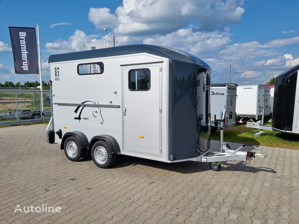 Nova Cheval Liberté Multimax trailer for 2 horses GVW 2600kg big tack room saddle prikolica za prevoz konja