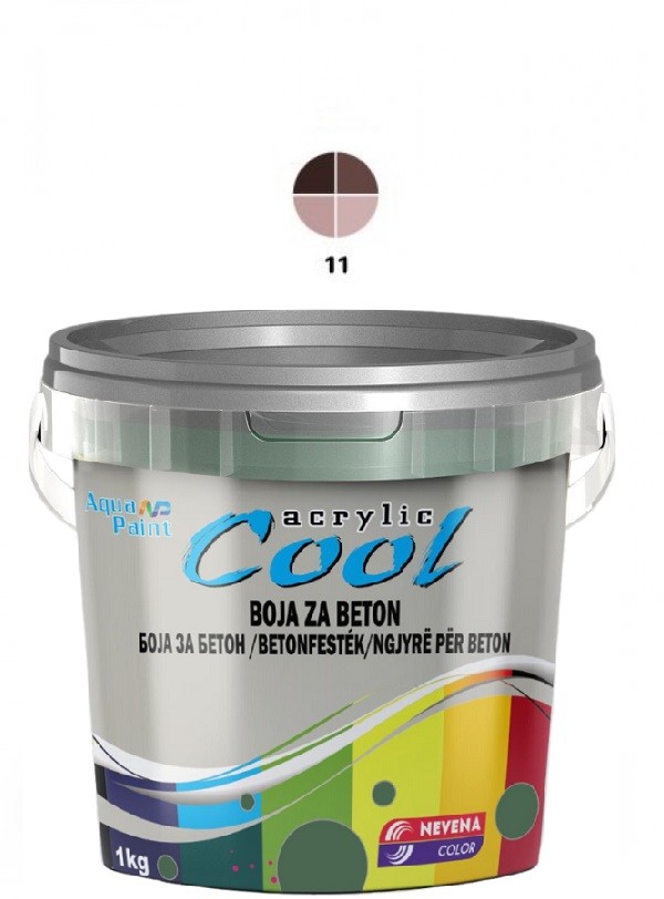 COOL-BOJA ZA BETON 1 kg- 11 SMEDJA