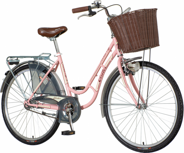VISITOR Ženski bicikl FAM2630F 26''/18'' Machiato caffe svetlo-roze-braon