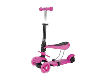 Trotinet BBO 3u1 Scoot roze