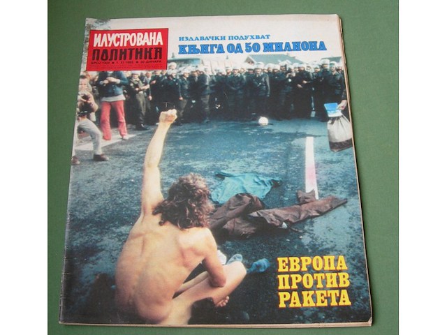 Ilustrovana Politika br. 1304, 1983.
