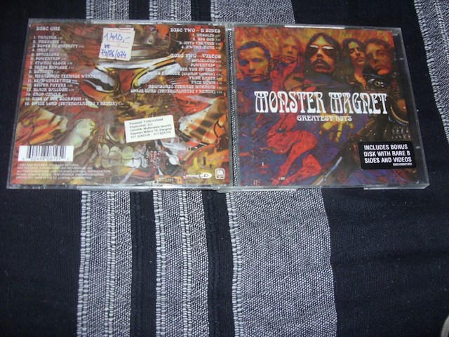 Monster Magnet ‎– Greatest Hits 2CD Enhanced A&;;M EU