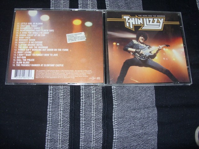 Thin Lizzy ‎– The Hero And The Madman CD Spectrum UK