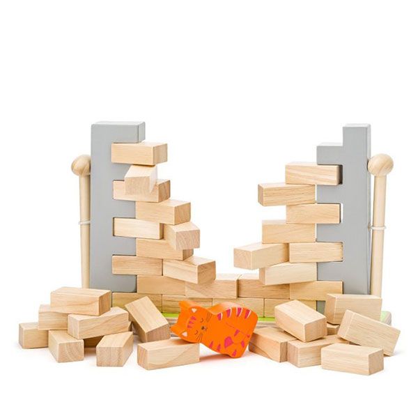 Igra ravnoteže - igra sa drvenim blokovima Woody 91353