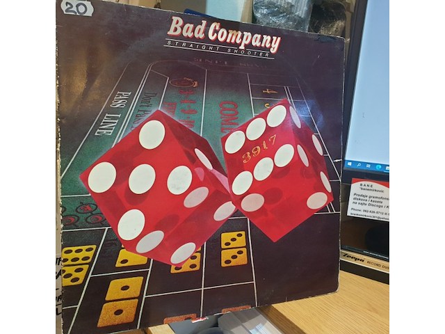 Bad Company (3) ‎– Straight Shooter, LP