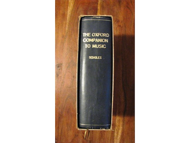 The Oxford companion to music