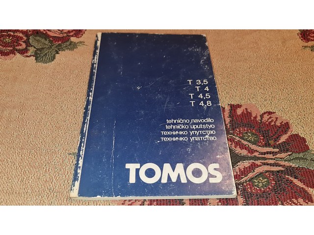 Tomos T 3,5 / T 4 / T 4,5 / T 4,8 , tehničko uputstvo