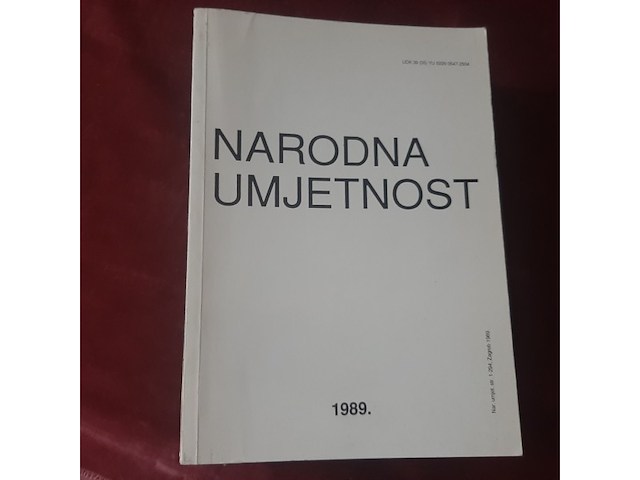 163 Narodna umjetnost vol. 26