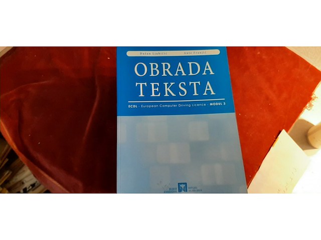 117 Obrada teksta - Dusan Ljubicic