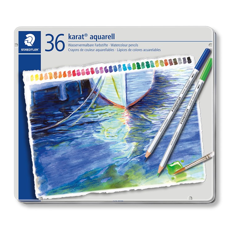 Staedtler Karat aquarell drvene bojice 1/36