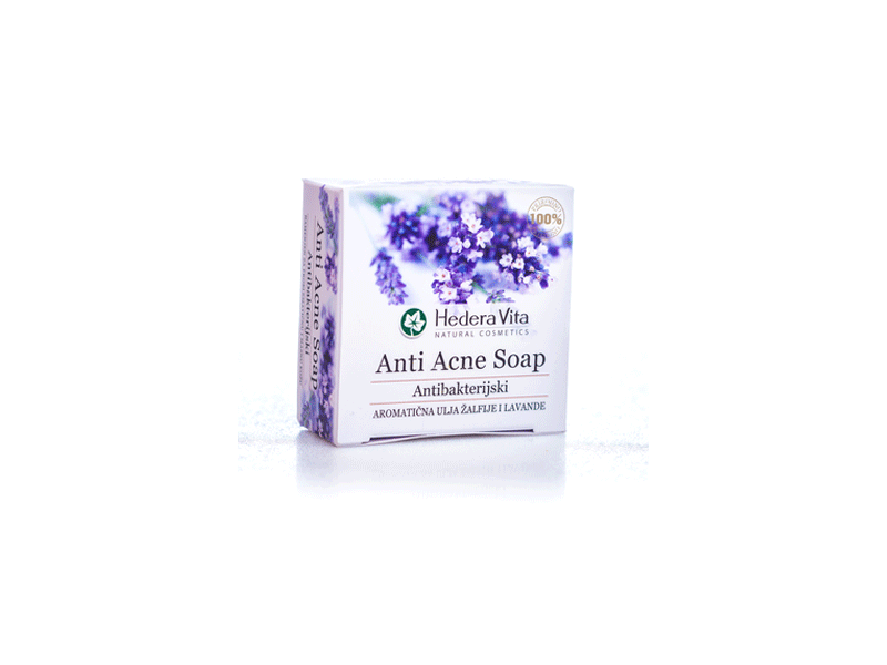 SAPUN ANTI ACNE 80G HEDERA VITA