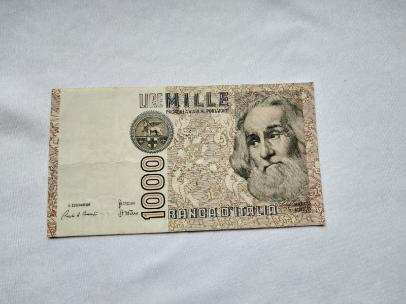 Italija 1.000 lira,vf