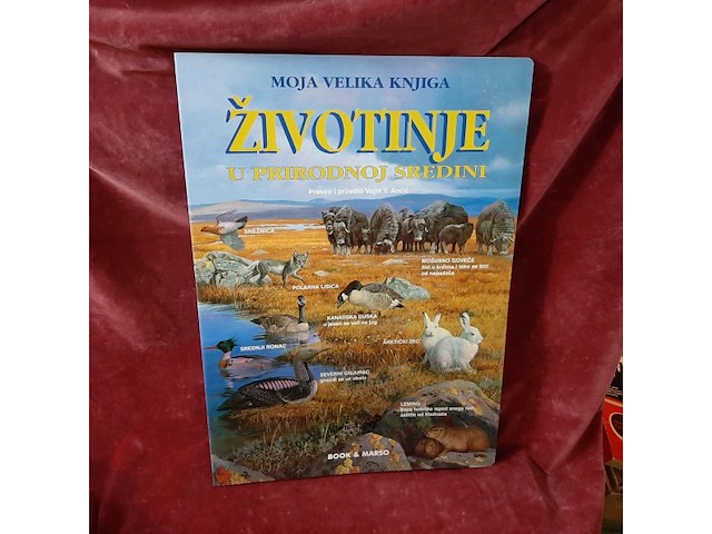 444 MOJA VELIKA KNJIGA ŽIVOTINJE U PRIRODNOJ SREDINI