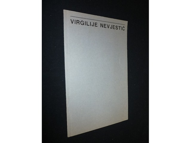 VIRGILIJE NEVJESTIĆ