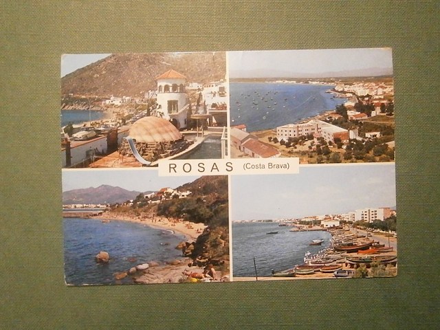 ROSAS (KOSTA BRAVA)  PUTOVALA 1966.