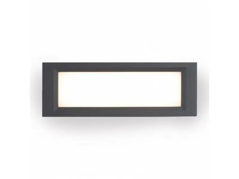 BBLINK LED SVETILJKA JM-073 ZIDNA 6.5W 3000K IP65 ANTRACIT