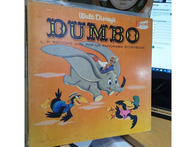 WALT DISNEY S - D U M B O, LP, VEOMA RETKO!