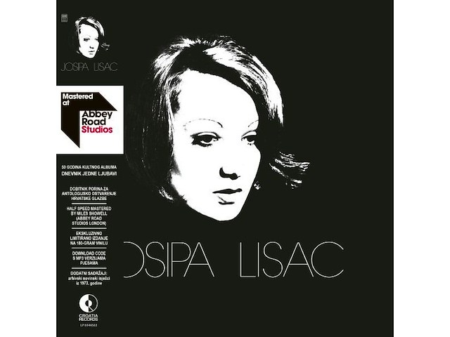 Josipa Lisac – Dnevnik Jedne Ljubavi LP  Abbey Road St