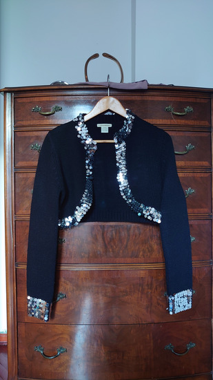 Pleteni sequin bolero