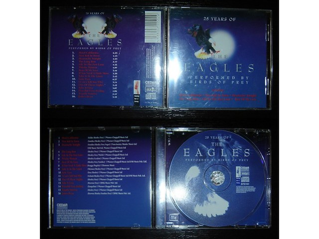 BIRDS OF PREY - 25 Years Of The Eagles (CD) Made in UK