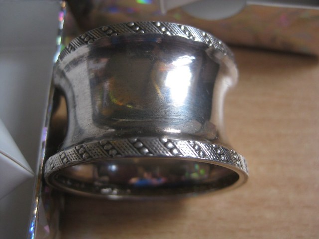 Prstenovi za salvete, 6 komada - srebro 925