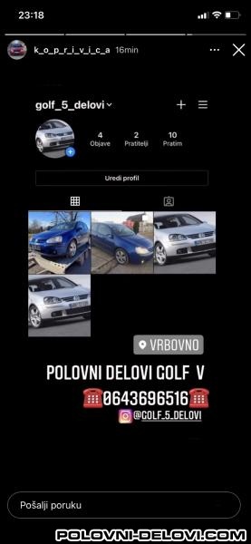 Volkswagen Golf 5 Menjac I Delovi Menjaca