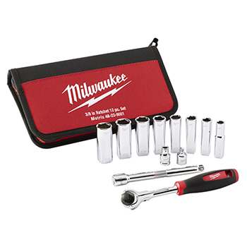 Milwaukee set nasadnih ključeva 3/8" 12/1 u torbici 48229001