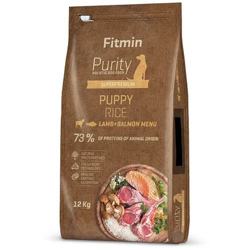 Fitmin Dog Purity Puppy Jagnjetina & Losos sa Pirinčem, hrana za pse 2kg