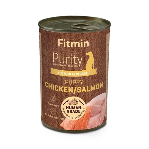 Fitmin Dog Purity Konzerva Puppy Losos i Piletina, hrana za pse 400g