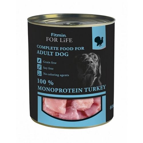 Fitmin For Life Dog Konzerva Ćuretina, hrana za pse 800g