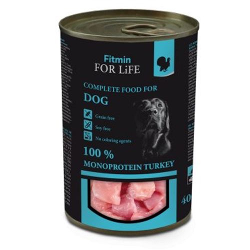 Fitmin For Life Dog Konzerva Ćuretina, hrana za pse 400g