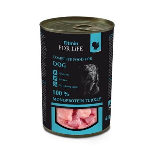 Fitmin For Life Dog Konzerva Ćuretina, hrana za pse 400g